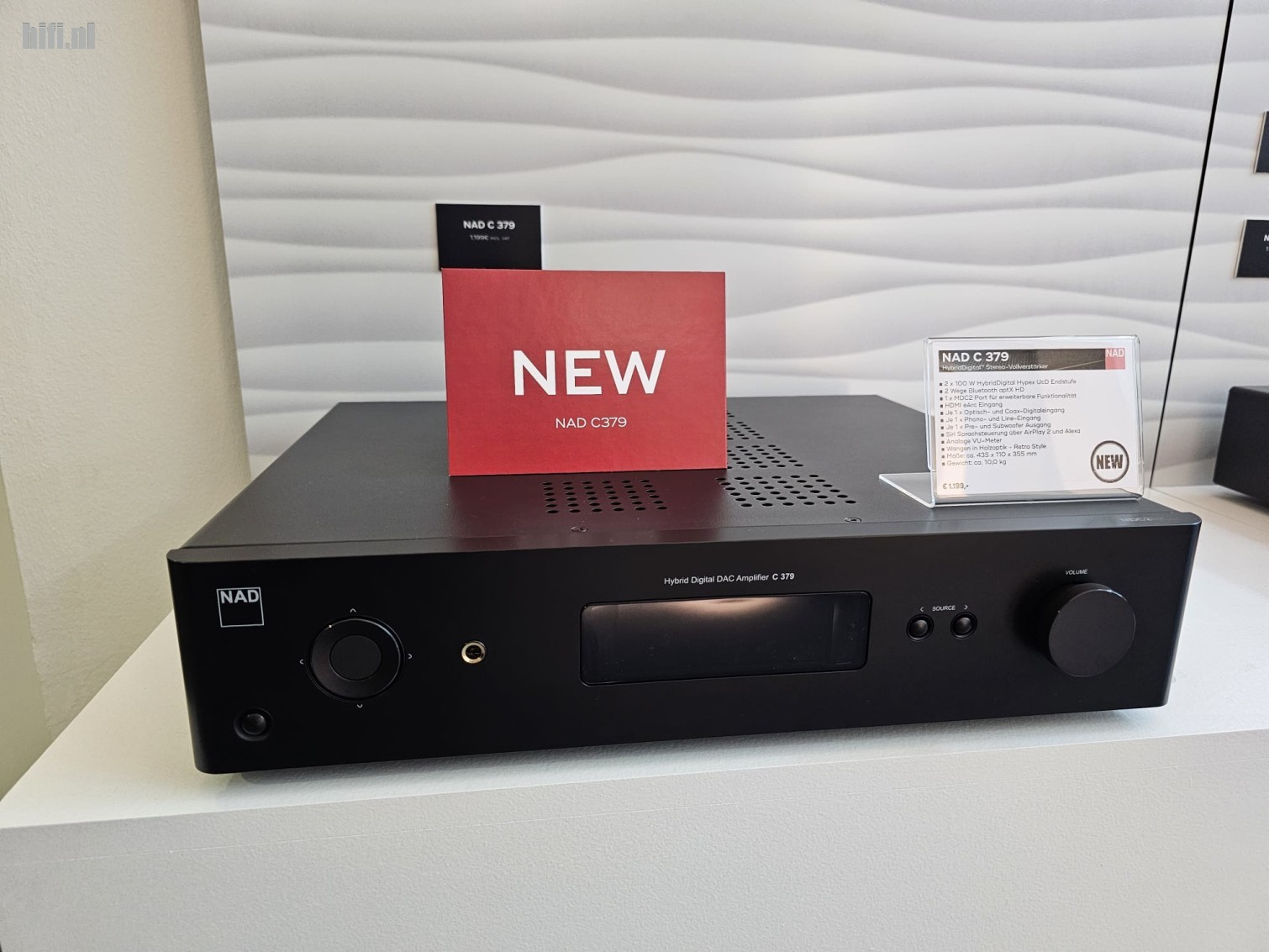 Review NAD C 379 een zeer volledige instapversterker