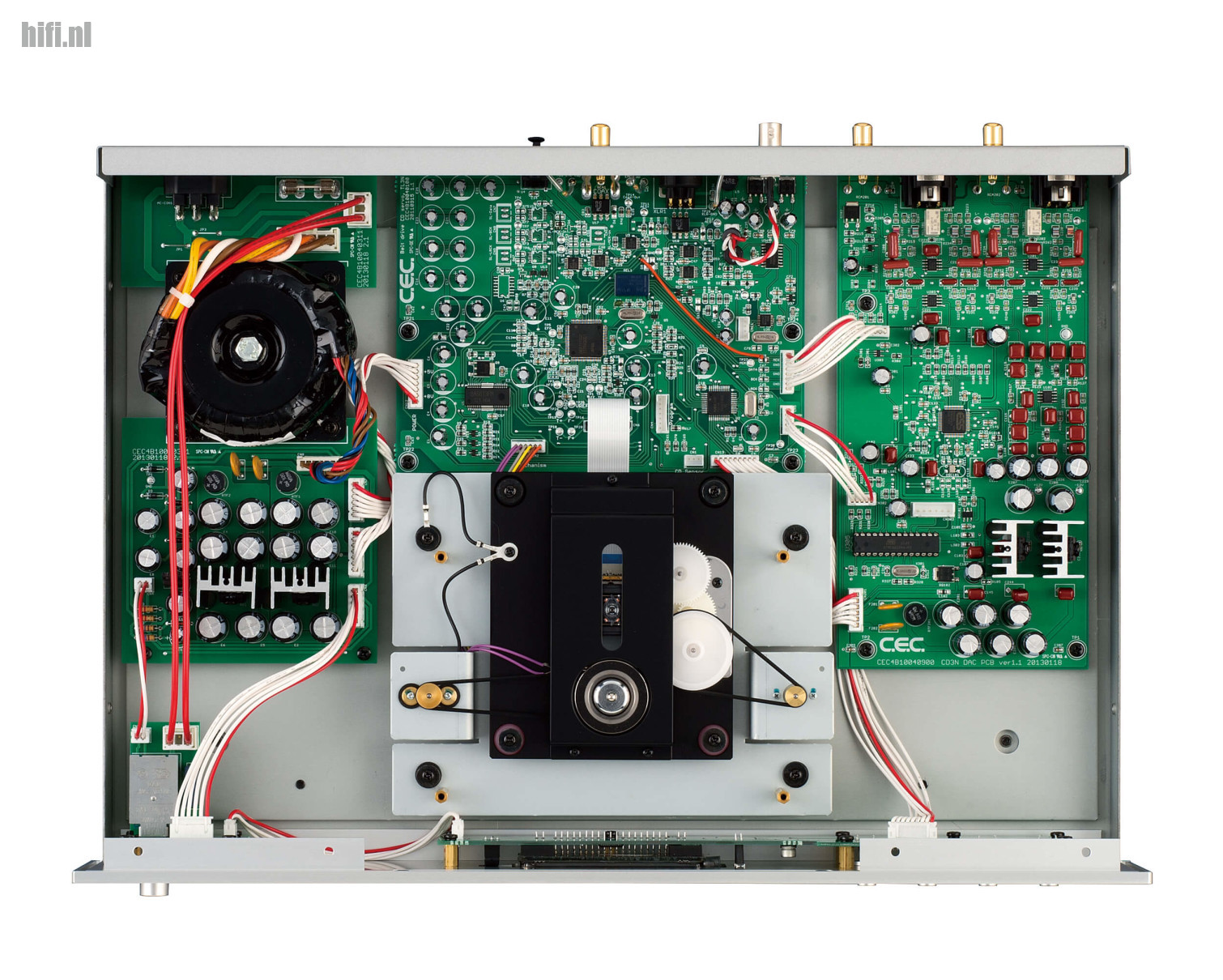 Review C.E.C. CD2N Double Belt Drive CD Player