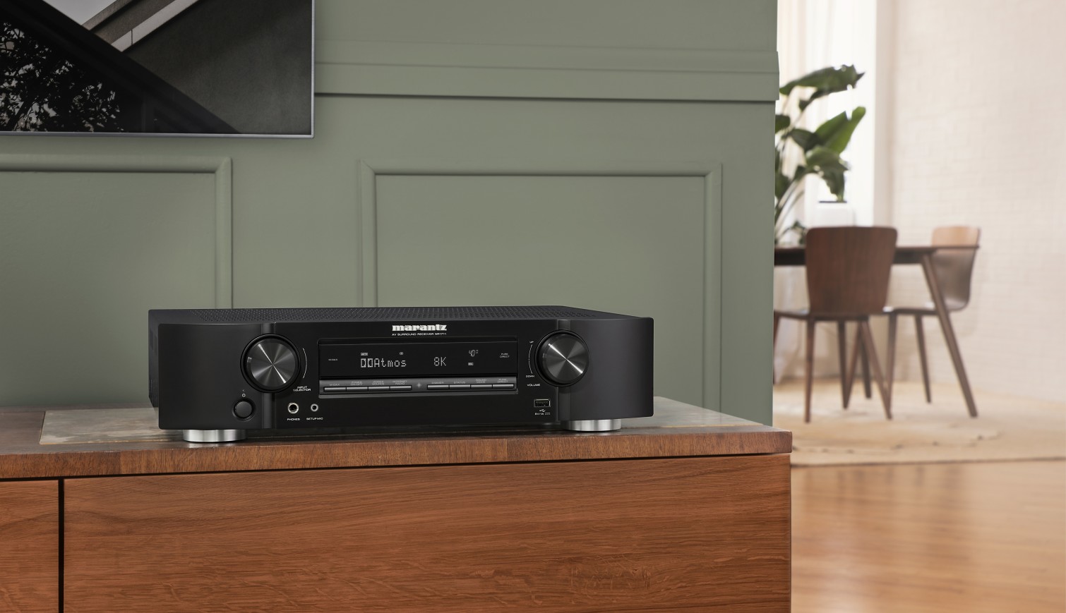 Marantz NR1711 nieuwe 8K Ultra HD slimline AV receiver