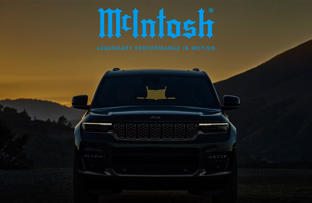 McIntosh maakt audio voor Jeep Grand Cherokee met VU meters!