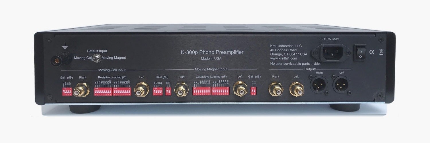 Krell K 300p instelbare high end phono versterker