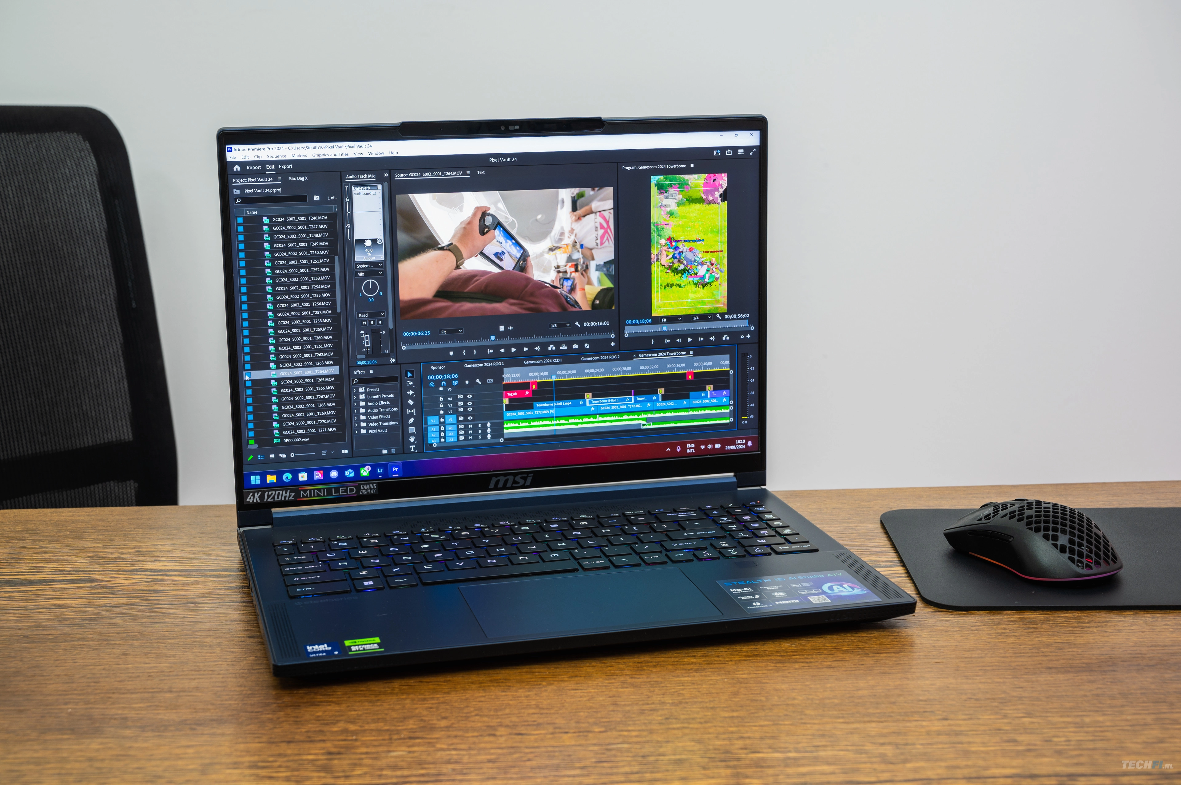 MSI Stealth 16 AI Studio review: beter met Meteor Lake en MiniLED? | TechFi