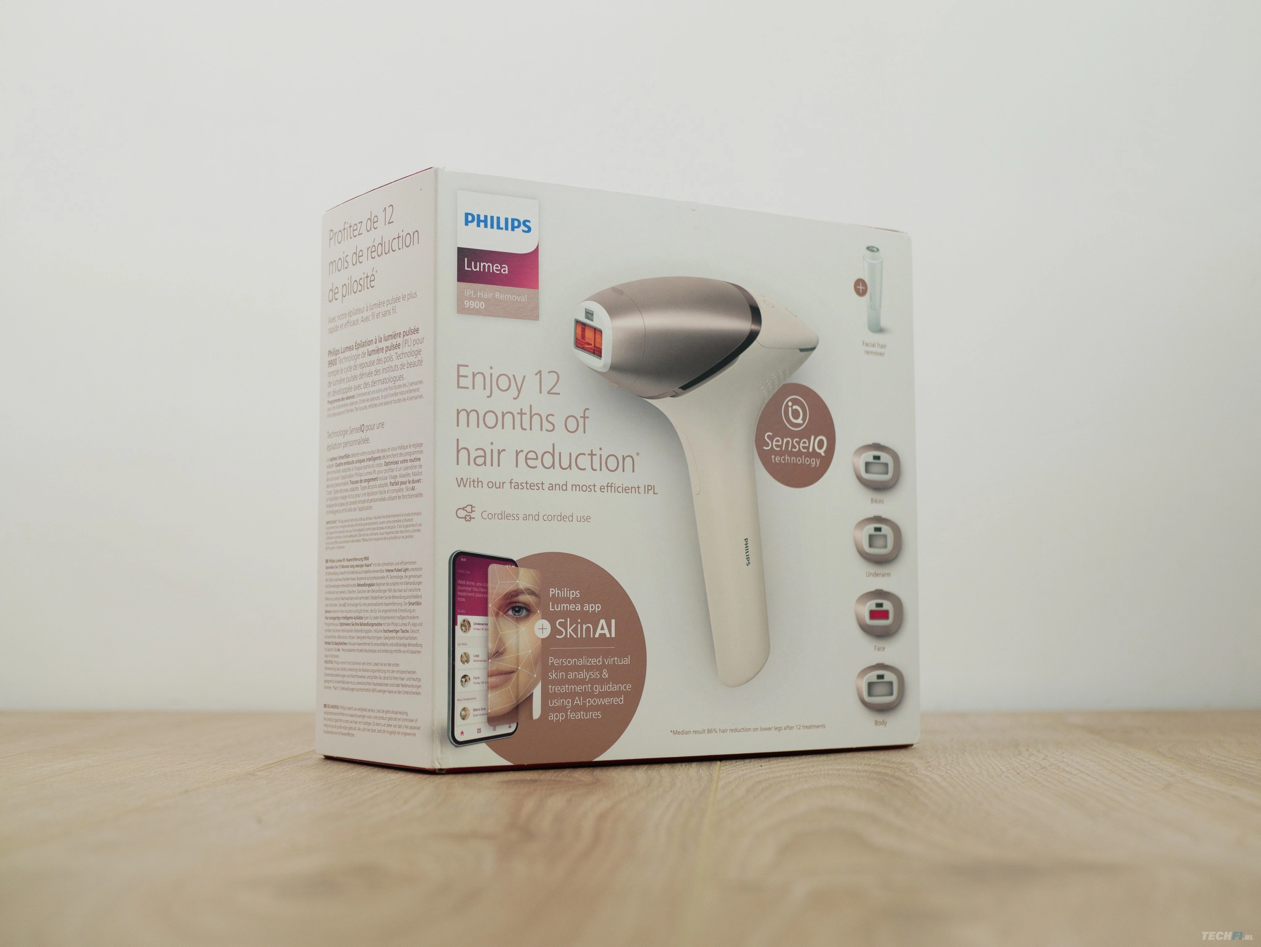 Philips Lumea IPL 9900 lange termijn review: haarvrij zonder pijn | TechFi