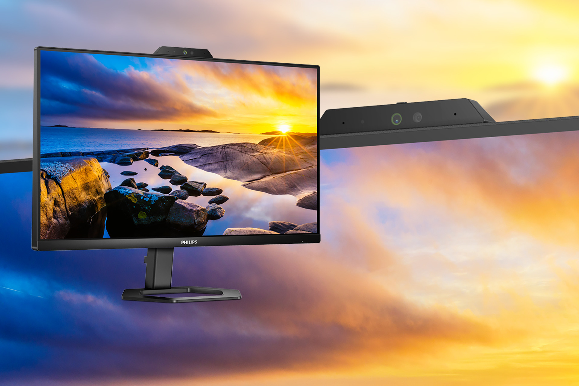 Deze USB-C Philips webcam monitoren bevatten alles voor videobellen ...