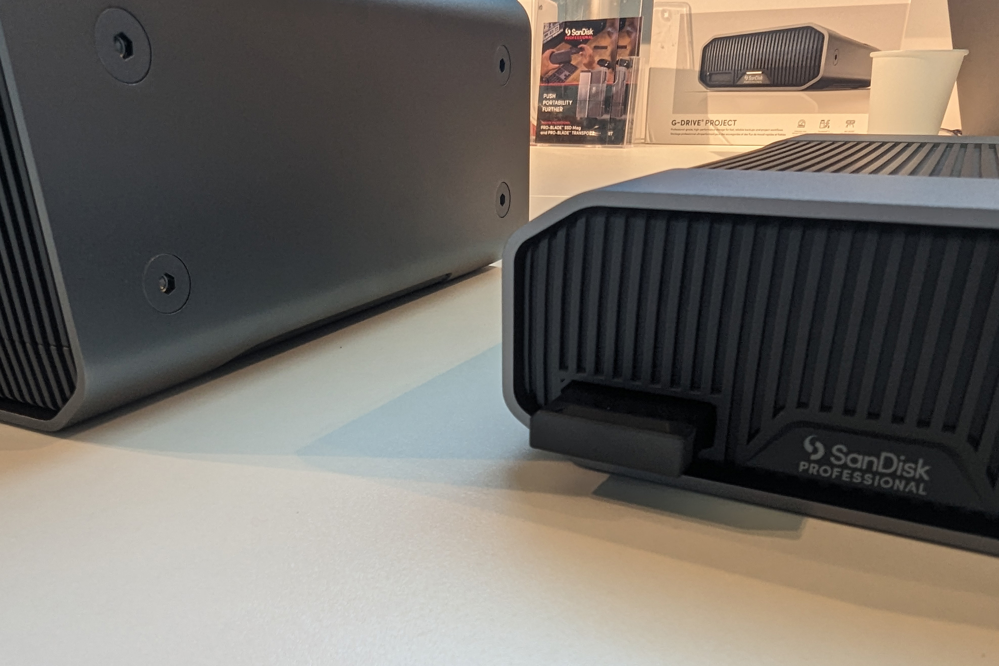 SanDisk G-Drive Project externe disk bevat Pro-Blade sleuf | TechFi